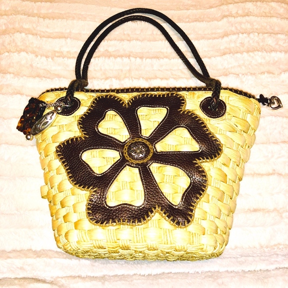 Brighton | Bags | Brighton Shiloh Wicker Purse | Poshmark